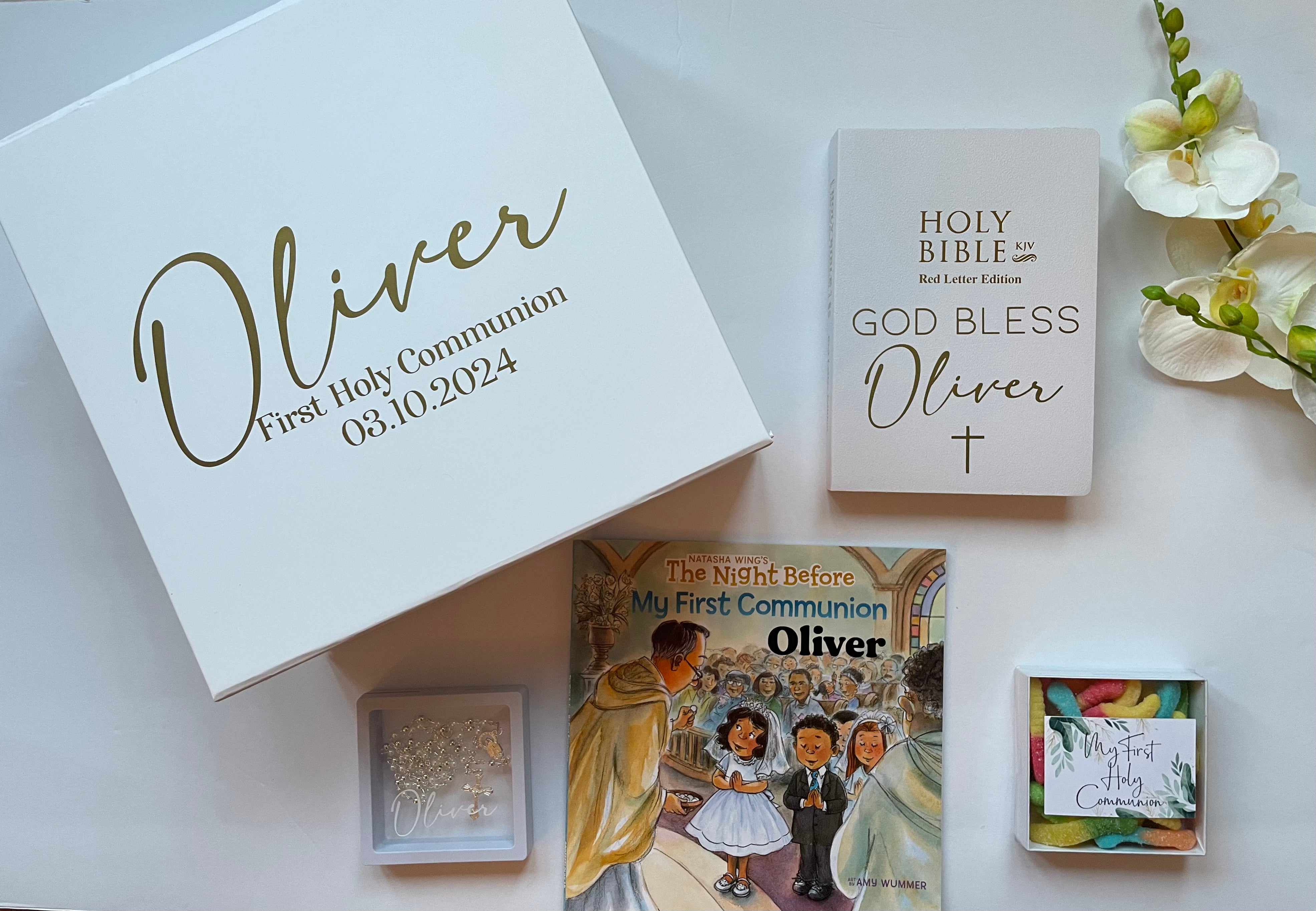 First Holy Communion Letter Communion Card – Shelburne Country Store